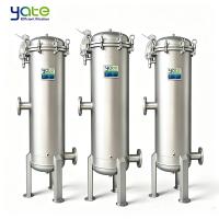 China Cartridge Filter Housing For Chemical Resin Solvent Impurity Removal Filtration for sale