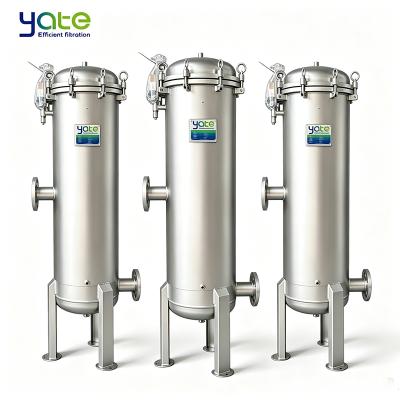 China Cartridge Filter Housing For Chemical Resin Solvent Impurity Removal Filtration for sale