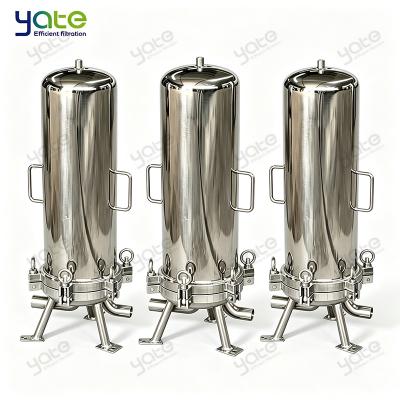 China Food‑Grade SanitaryFilter Housing High Precision Filtration Equipment For Brewery Beer Beverage for sale