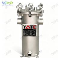 China Corrosion‑Resistant SS304/316 Basket Filter Chemical Plant Process Liquid Small Batch Chemical Solution Filtration Treatment for sale