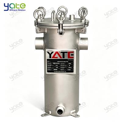 China Corrosion‑Resistant SS304/316 Basket Filter Chemical Plant Process Liquid Small Batch Chemical Solution Filtration Treatment for sale