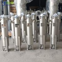 China stainless steel bag filter housing for Industrial Water Filter Customized for sale