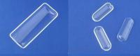 China Customized Semi-Circle Quartz Glass Boat with Handle 99.99% Purity for Lab Use for sale