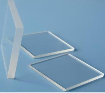 China Custom Transparent Square Quartz Glass Plate 1mm to 10mm Thickness 99.99% Purity for sale