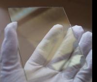 China AZO Conductive Glass Customized Dimension Lab Use AZO Coated Film 0.3mm to 2.0mm for sale