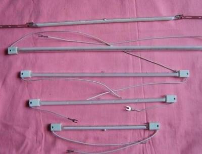 China Half Plating Far Infrared Quartz Glass Heating Element Tube 30000 Km/s for sale