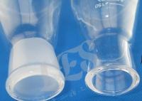 China Fused Silica Quartz Glass Joint Male Female 99.9% Purity 1.5-20mm OD for sale