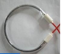 China C Shape Quartz Heating Element Carbon Fiber Infrared Lamp 1100C 8000 Hours for sale