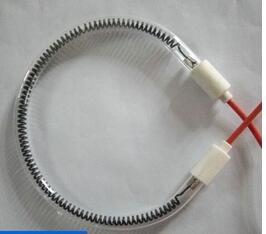 China C Shape Quartz Heating Element Carbon Fiber Infrared Lamp 1100C 8000 Hours for sale