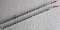 China Carbon Fiber Infrared Quartz Glass Heating Lamp Tube 1100°C for Screen Printing Tunnel for sale