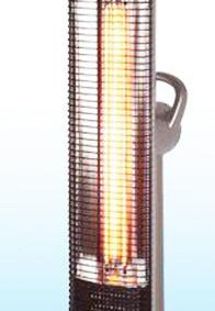 China Carbon Fiber Heating Lamp 8000H Life 1100C Working Temperature Infrared Warmer for sale