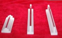 China Polished Transparent Quartz Glass Layer Rod for Bonder M/C 1200mm Length for sale