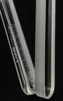 China Customized Borosilicate Flat Level Gauge Glass for Boiler Steam Generator 34x17mm for sale