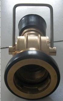 China 3 position Fire Hose Nozzle Fog nozzle machino type for sale