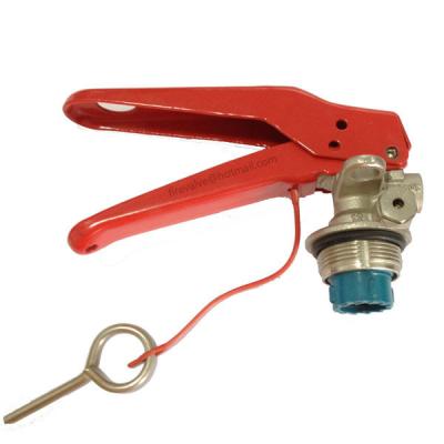 China cylinder valve for DCP fire extinguisher 6-9kg for sale