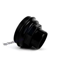 China 452-6148P Grease Hubcap Bracket for Mounting Electronic Hubodometer E-Coating Black for sale