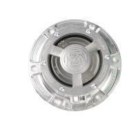China Trailer Truck Front Axles Hubcap Aluminum Oil Grease Hubcap with Bright Finishing for sale