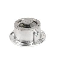 China Trailer Truck Front Axles Hubcap Aluminum Oil Grease Hubcap with Bright Finishing for sale