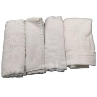 China White Terry Towelling Rags Wipe 10kg Cut Reused hotel bathmat and bathrobe towel cotton rags for cleaning for sale