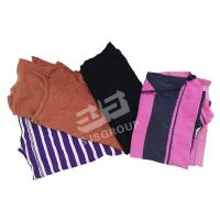 China IMPA 232909 No Zipper Button Metal Hosiery Cutting Waste Reclaimed Used Clothing Cotton Wiper Rags For Marine Wiping for sale