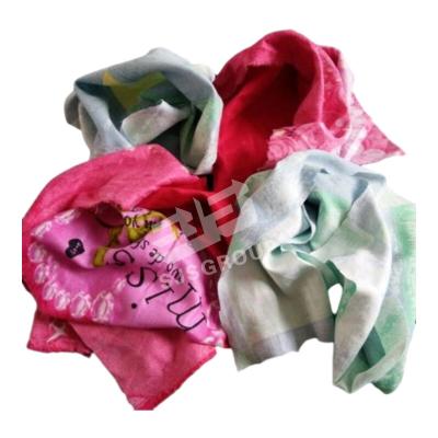 China Free Sample Industry Automotive Cleaning Rag Hosiery Cotton Rags for Cleaning cutting Bed Sheet Waste Fabric Rags for sale