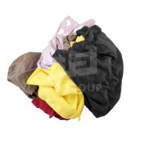 China Strong Absorbency Dark Color T Shirt Rags 100% Cotton Industrial Used Clothes Rags Cleaning Wiping Cloth Wipers for sale