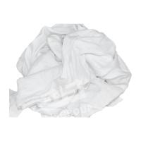 China Pure White Rags cutting clothing waste cotton industrial cotton rags for sale