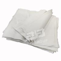 China Regular Size White Bed Sheet Rags 100% Cotton sheeting Rags Textile Waste Recycled Cotton Cloth Industrial Cleaning Rag for sale
