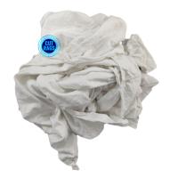 China Premium Quality Textile Rags 5kg 10Kg 20kg 25kg White Cotton Rags Recycled Painters Rags Wiper for sale