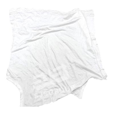 China Industrial use Grade A cotton rags white industrial rags 200-Count Rags in a Box for wiping oil water cleaning for sale