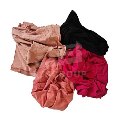 China Bags of rags Trapo Industrial 100% Camiseta De Algodon 10 Kg 25 Kg trapo industrial de algodon trapos industriales corta for sale