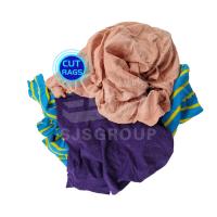 China 10kg 20kg 25kg Mixed Color T-shirt Recycled Cotton Mechanic Rags Clothing 10KG bale trapos de algodon reciclados for sale