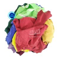 China IMPA 232909 High Cotton recycled dark mixed coloured t shirt rags cleaning cloth marine wiping cloth 10kg for sale