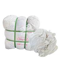 China Soft & absorbent 35-55cm used cloth scraps cotton cleaning rags 10kg 20KG 25KG bales industrial t shirt rags for sale