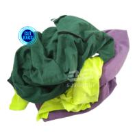 China 10KG 15KG 20KG 25KG Knit Rags Cutting Waste Rags Cotton fabrics scrap Textile waste 100% Cotton Color Stitched Wiping Rags for sale