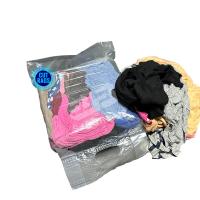 China Soft & absorbent Cotton rag 35-55cm used clothes cotton cleaning rags 10kg bales industrial cotton wiping cut t shirt rags for sale