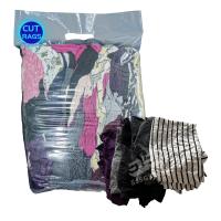 China 100 Cotton Rags coloured tshirt for industrial cleaning of 10KG packing bulk shop rags for sale