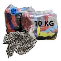 China ‌Dark Coloured 100% Cotton Industrial Rags for Automotive & Painting Wiping Rags for sale