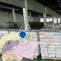 China Factory Price Light Color Mixed Printed T Shirt Rags Cotton High Quality Shop Wiping Rags used cotton wiper rags for sale