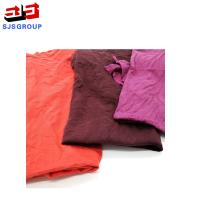 China Dark color rags 100% cotton Used Cloth Scraps marine use recycled cotton rags workshop cleaning rags cotton for sale