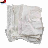 China Grade A 5 lbs White Rags Cut Garment Recycling Rags High Grade industrial textile white rags for sale
