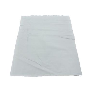 China No Stain White Bed Sheet Cotton Rags For Industrial Cleaning for sale