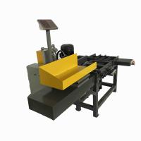 China Push Button Control Horizontal Rag Baler 5.5KW With Integrated Scale for sale