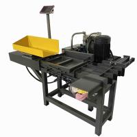China Scale Weighing Horizontal Baling Press Machine For Packing Textile for sale