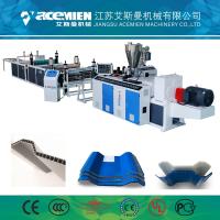 China Professional Manufactures Plastic PVC Twin-Wall Two Layers Hollow Roofing Sheet Making machine for sale