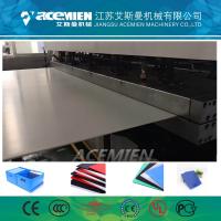 China Packing PP Hollow Sheet Extrusion Line Customized Color Electrical Control System for sale