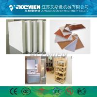 China Durable Foam Plate Making Machine Kitchen Cabinets Furniture PVC WPC Crust for sale