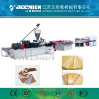 China Durable Foam Plate Making Machine Kitchen Cabinets Furniture PVC WPC Crust for sale