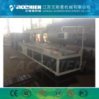 China PVC Wood Plastic Composite Production Line Automatically High Speed 380 V for sale