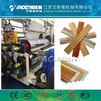 China Online EIR SPC Flooring Machine Customized Color Wear Resisting Layer for sale